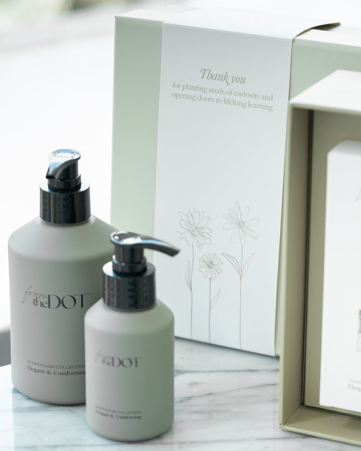 Woody & Romantic Duo Gift Set With THANK YOU Sleeve – From the DOT